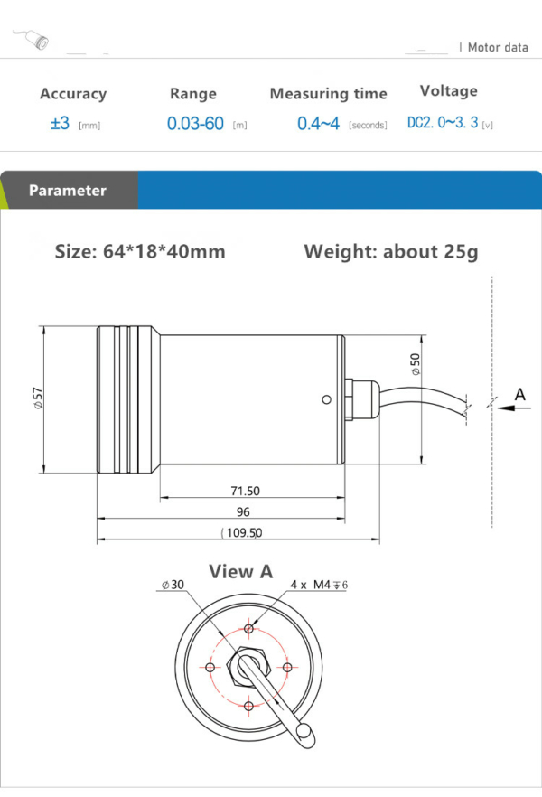 Tof Laser Range Finder – ROVMAKER